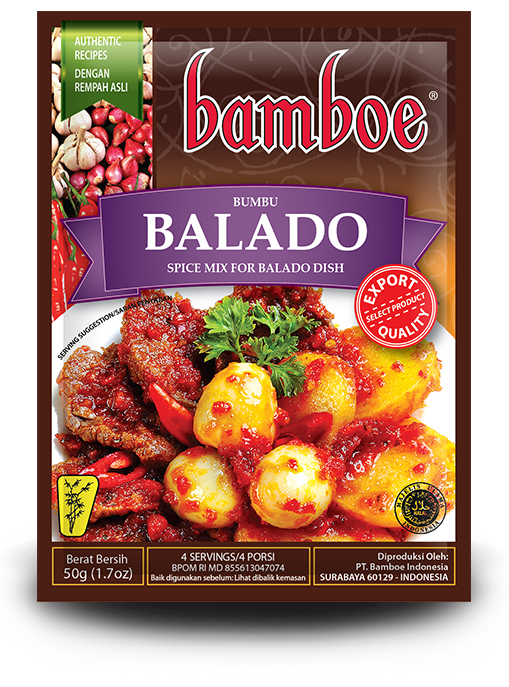 Jual bumbu masak instan Bamboe Bumbu Balado terbaik